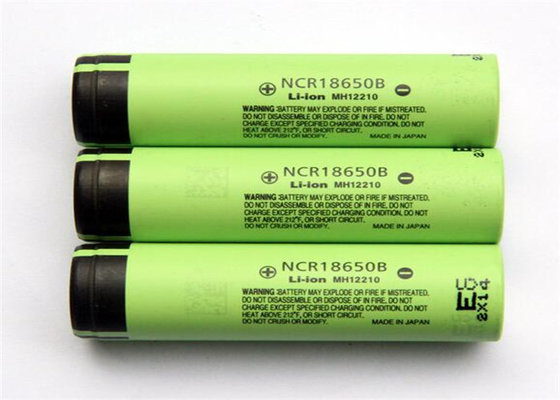 China Cylindrical 3.6 V Rechargeable Battery / Lithium 18650 Battery , 18*65mm supplier