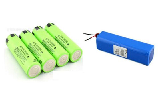 China Pollution Free Panasonic Li Ion 18650 Battery Pack For Electronic Products , 3.6V 3200mAh supplier