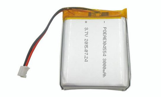 China Reliable High Capacity Li Polymer Battery Pack 3.7V 3000mAh With 1S1P / PCM supplier