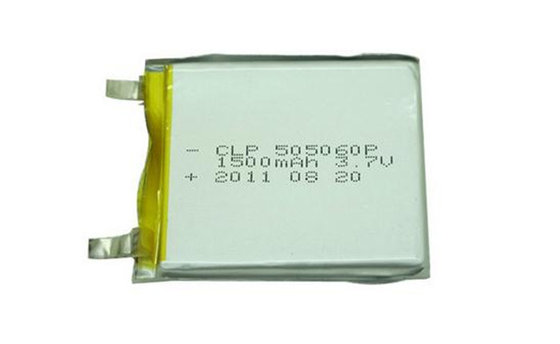 China Long Cycle Life Li Polymer Battery Pack For Vehicle / Recorder / Scanner , 505060 055060 Type supplier