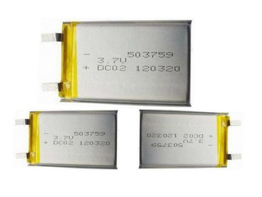 China Rechargeable Li Polymer Battery 3.7 V  / 1 Cell Lithium Polymer Battery For Outdoors Speaker supplier
