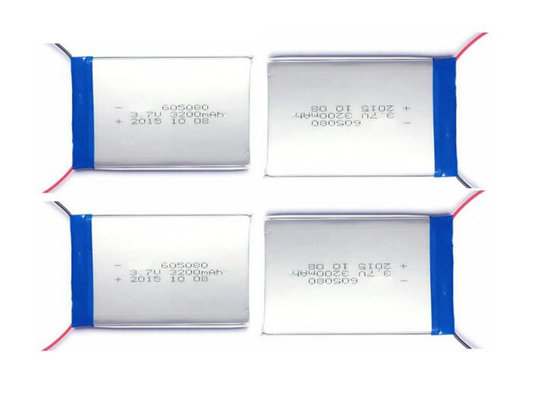 China 605080 Electric Shaver Battery / 3.7 V Li Poly Battery With 0.5C MA Charge Current supplier