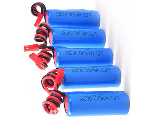 China High Capacity Rechargeable 18650 Battery 3.7V 1100mah For Emergency Lighting supplier