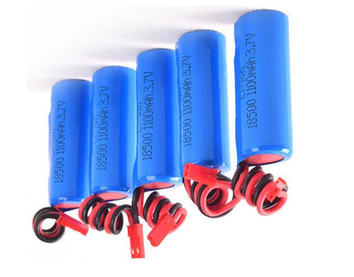 China High Energy Density Li Ion Rechargeable Battery / 1S1P 18650 3.7 V Battery supplier