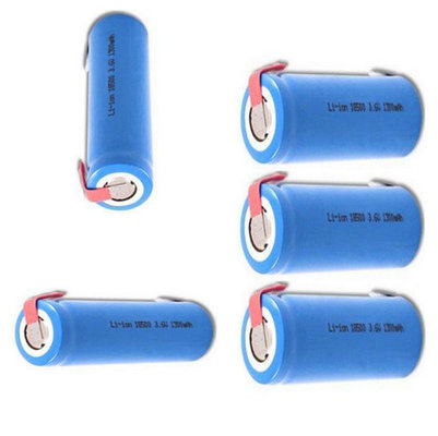 China 18650 3.7V Security Alarm Batteries Pack 1300mah For Alarm System , CE UL Approved supplier
