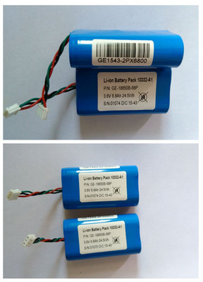 China 7.4v Light Weight Alarm System Backup Battery 120mΩ Inner Resistance , No Memory Effect supplier