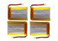 Custom Li Polymer Rechargeable Battery / Li Poly Battery Pack 1000mAh For Fishing Equipment supplier
