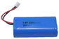 7.4V 2600mAh Lithium Rechargeable Batteries / High Energy Density Lithium Li Ion Battery supplier