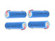 Cylindrical 18650 Li Ion Battery 3.7V 1300mah With Tab  For Searchlight / Loudspeaker supplier